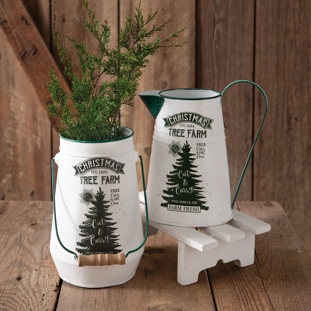 Christmas Tree Farm Jug – Farmabilia