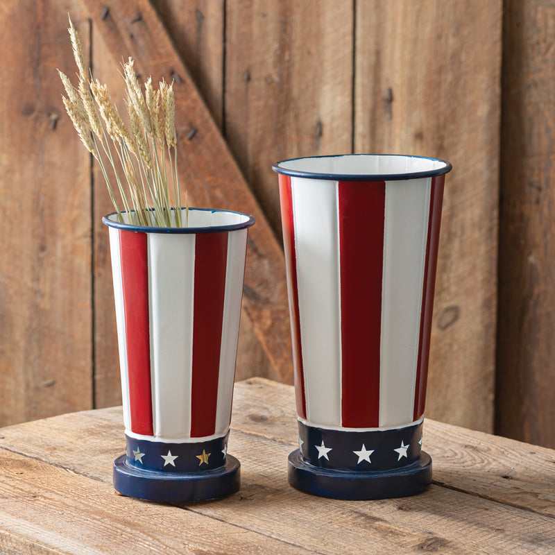 Set of Two Patriotic Vases – Farmabilia