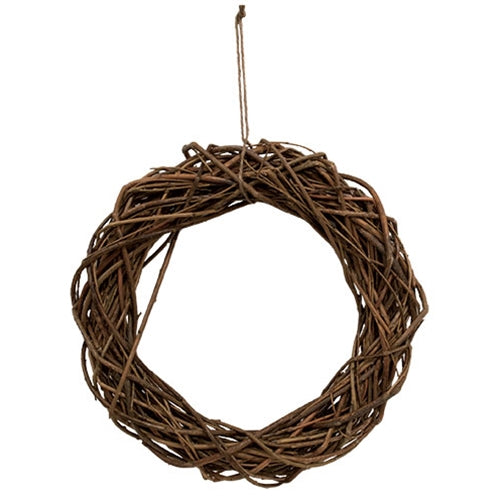 Twisted Willow Wreath with Jute Hanger - 8" – Farmabilia