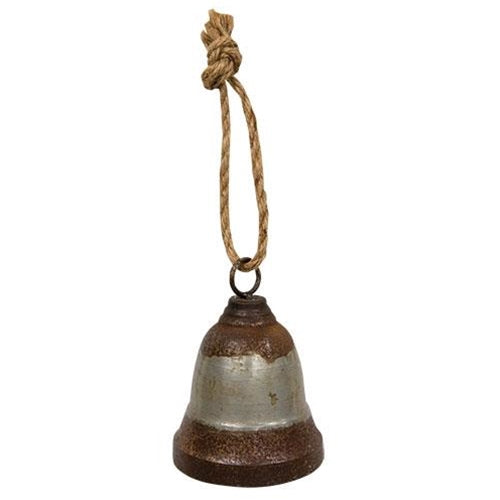 Distressed Rusty Metal Bell Ornament – Farmabilia