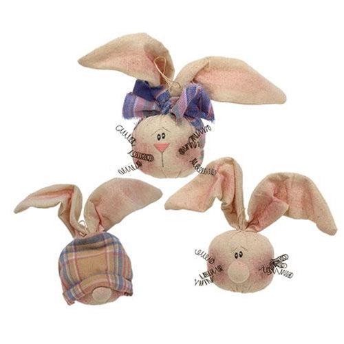 Bunny Ornaments (Set of 3) – Farmabilia